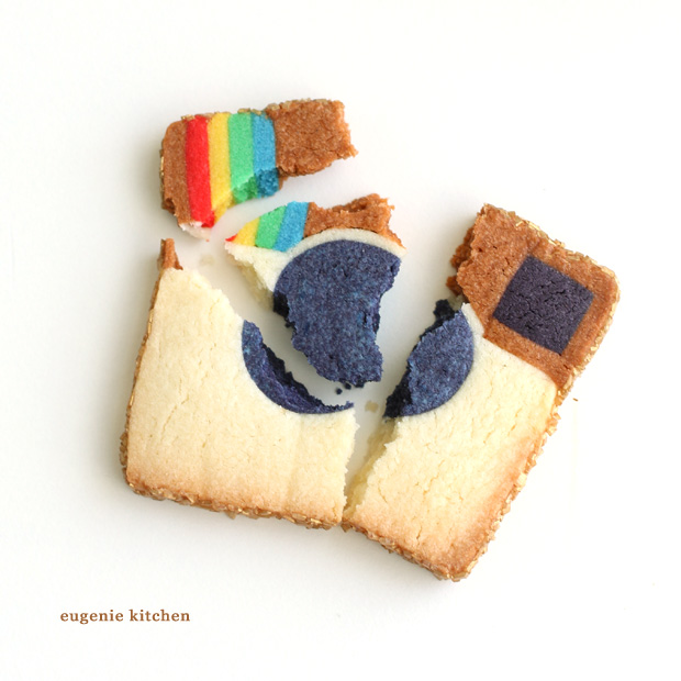 Instagram Cookies - Slice & Bake! - Eugenie Kitchen
